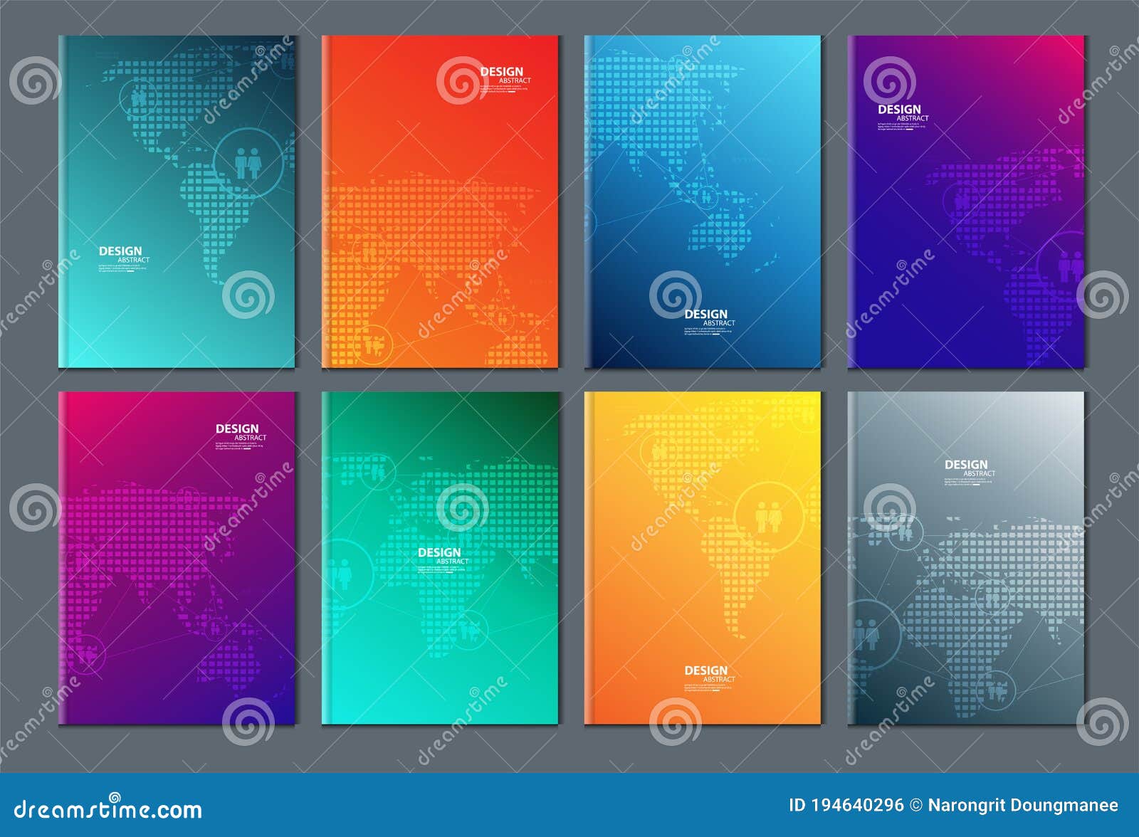 Technology Dot Modern Abstract Composition. Text Frame Surface ...