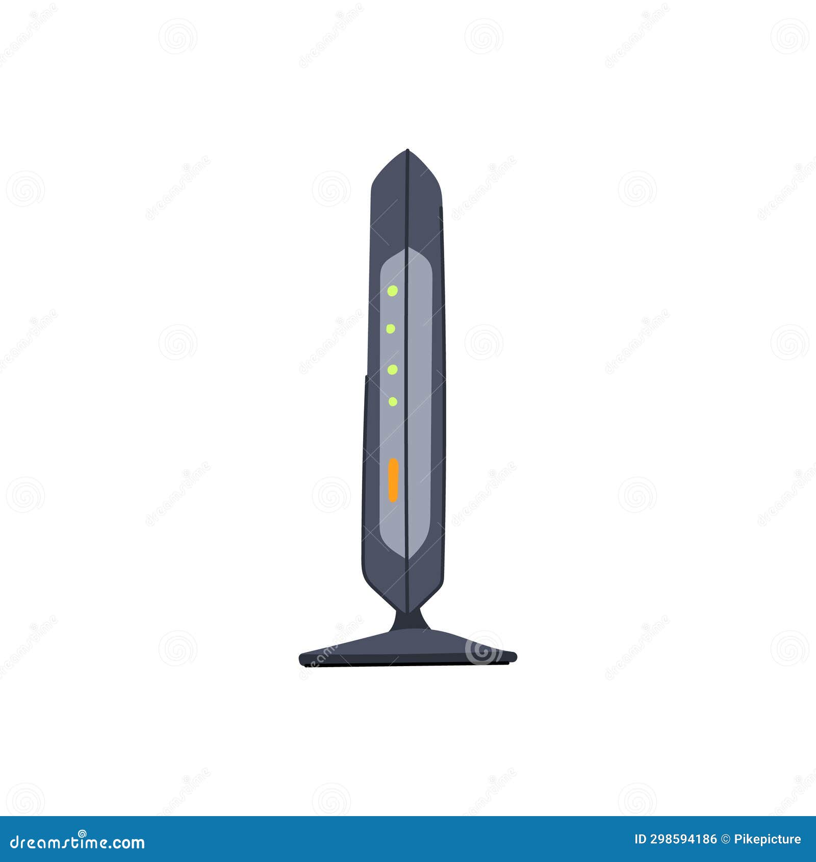 Technology Dsl Modem Cartoon Vector Illustration Stock Illustration ...