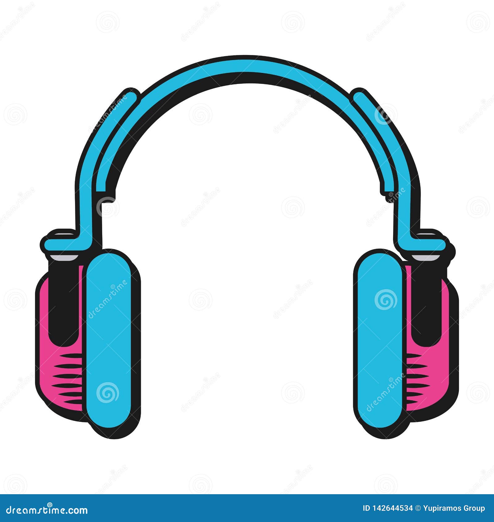 Technology earpod cartoon stock vector. Illustration of enjoy - 142644534