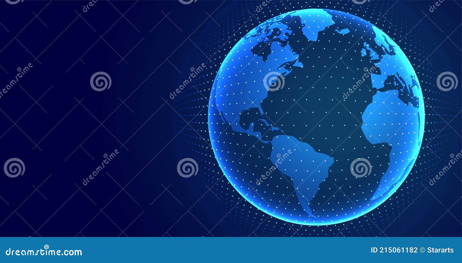 Technology Earth Digital Global Background Stock Vector - Illustration ...