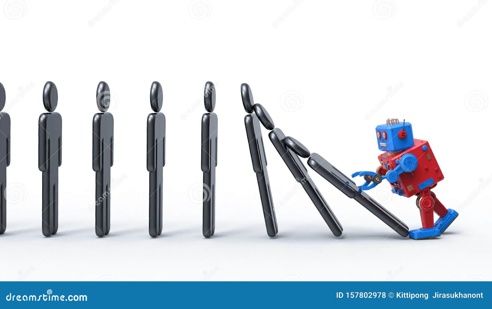 Technology effect concept stock illustration. Illustration of hand ...