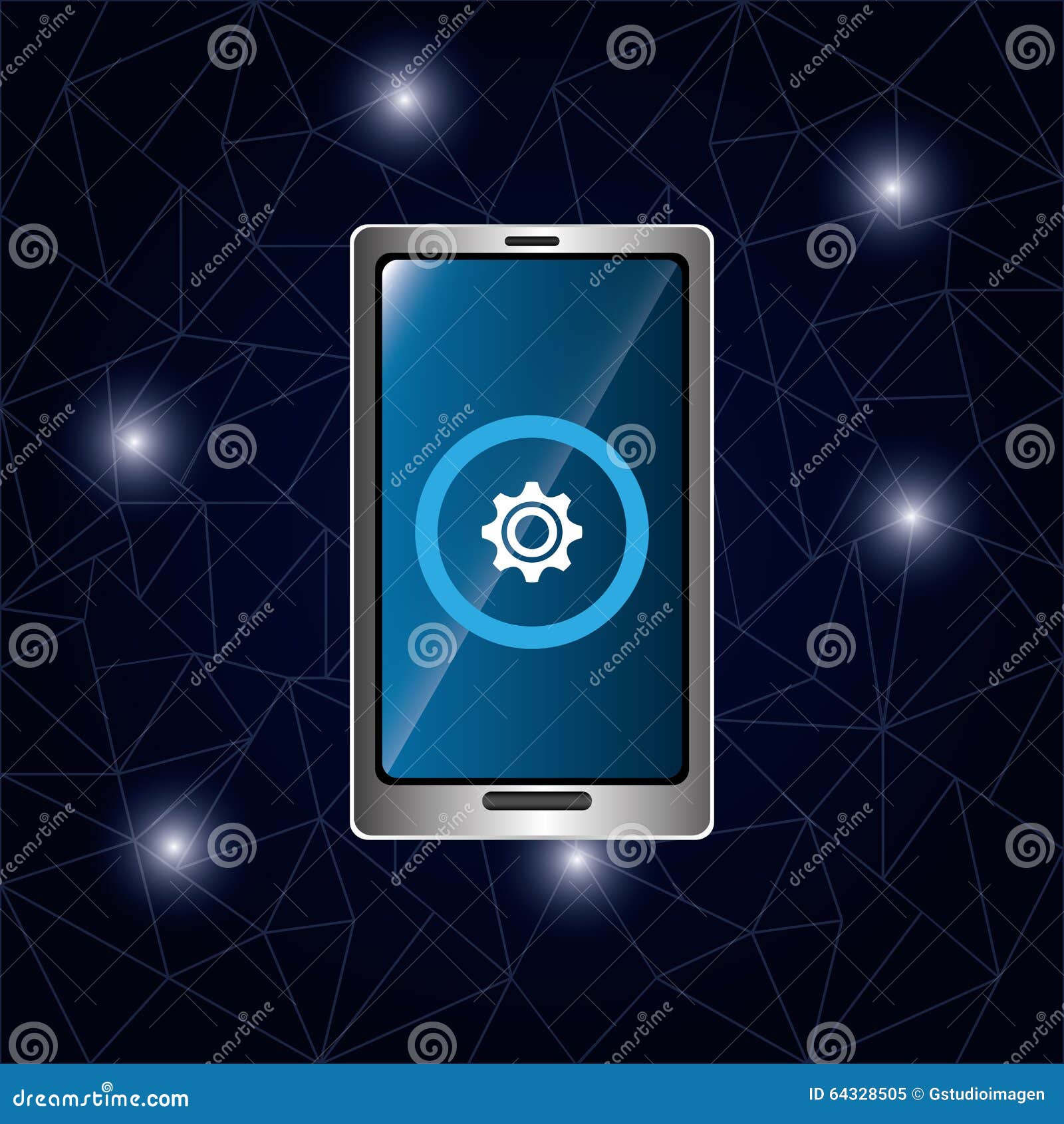 Technology and Electronic Devices Stock Illustration - Illustration of ...