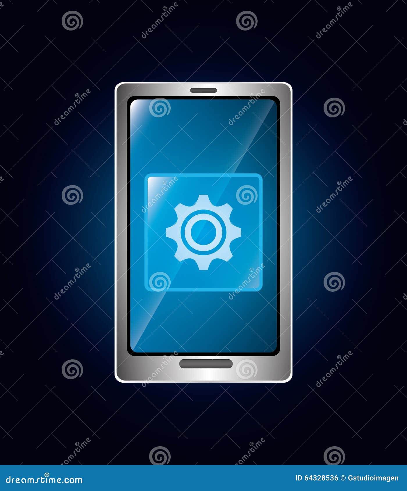 Technology and Electronic Devices Stock Illustration - Illustration of ...