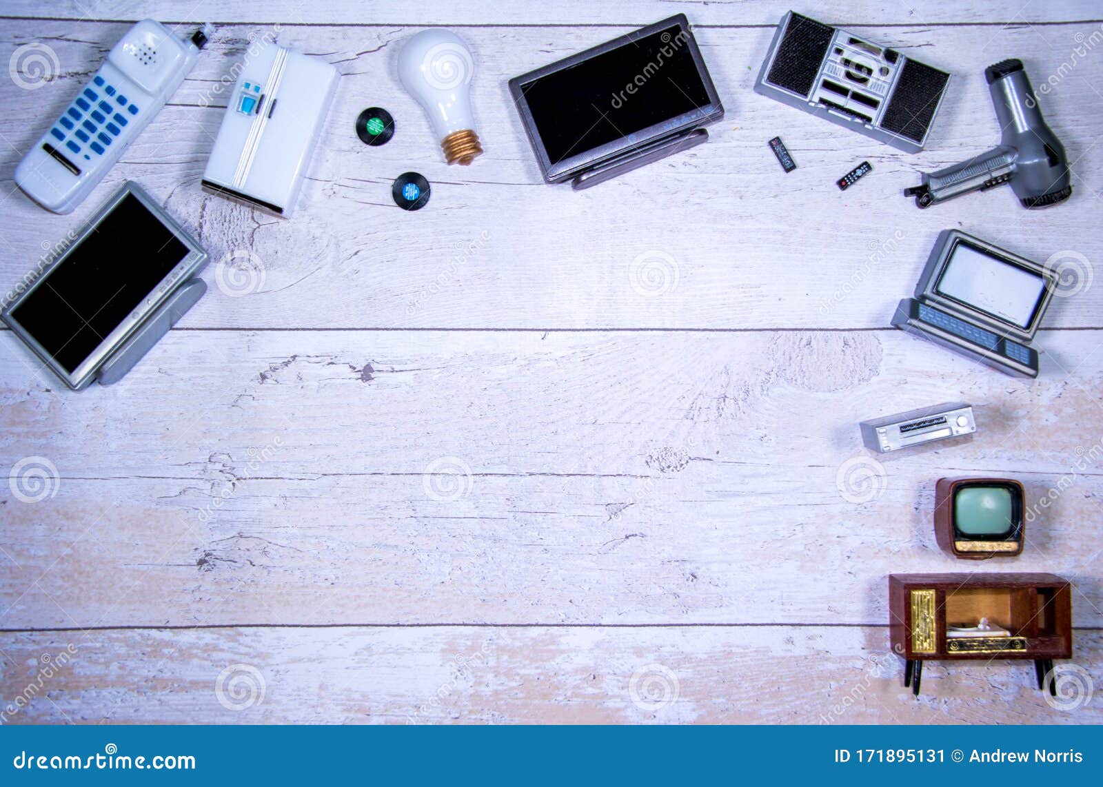 Technology Electronic Items Stock Image - Image of hair, background ...