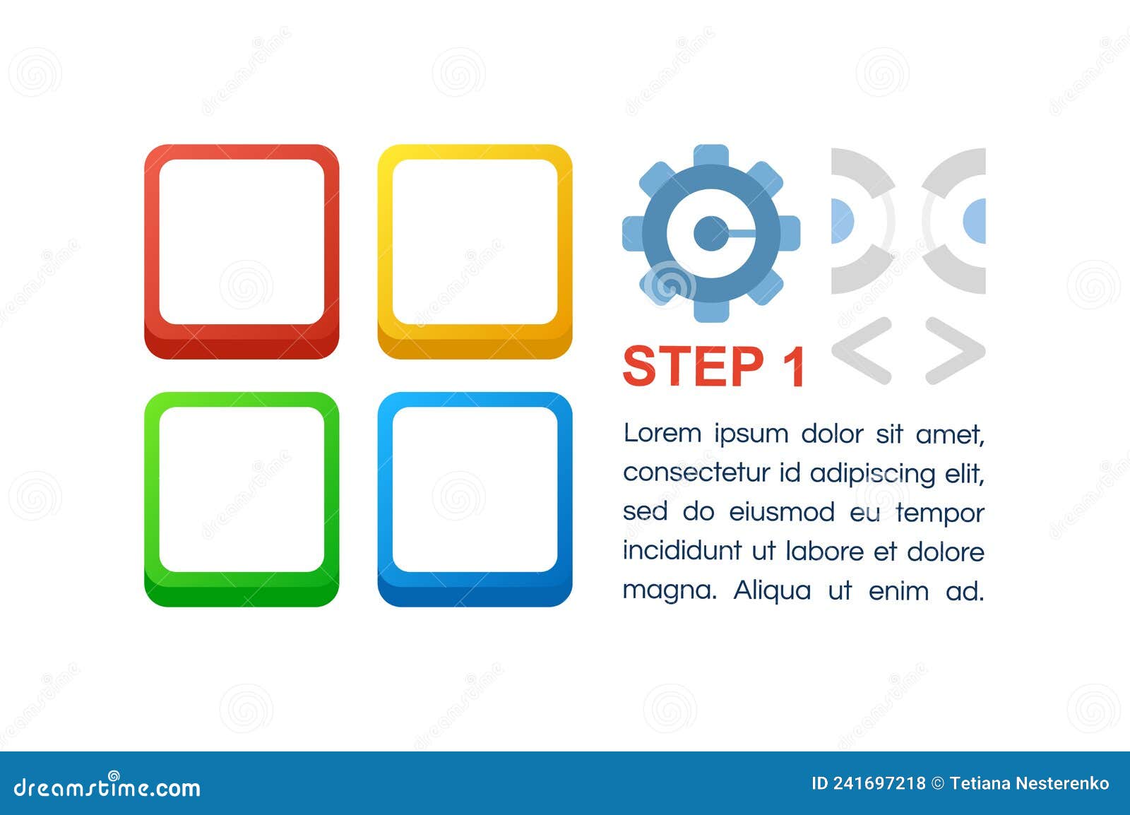 Technology and Engineering Infographic Chart Design Element Set Stock ...