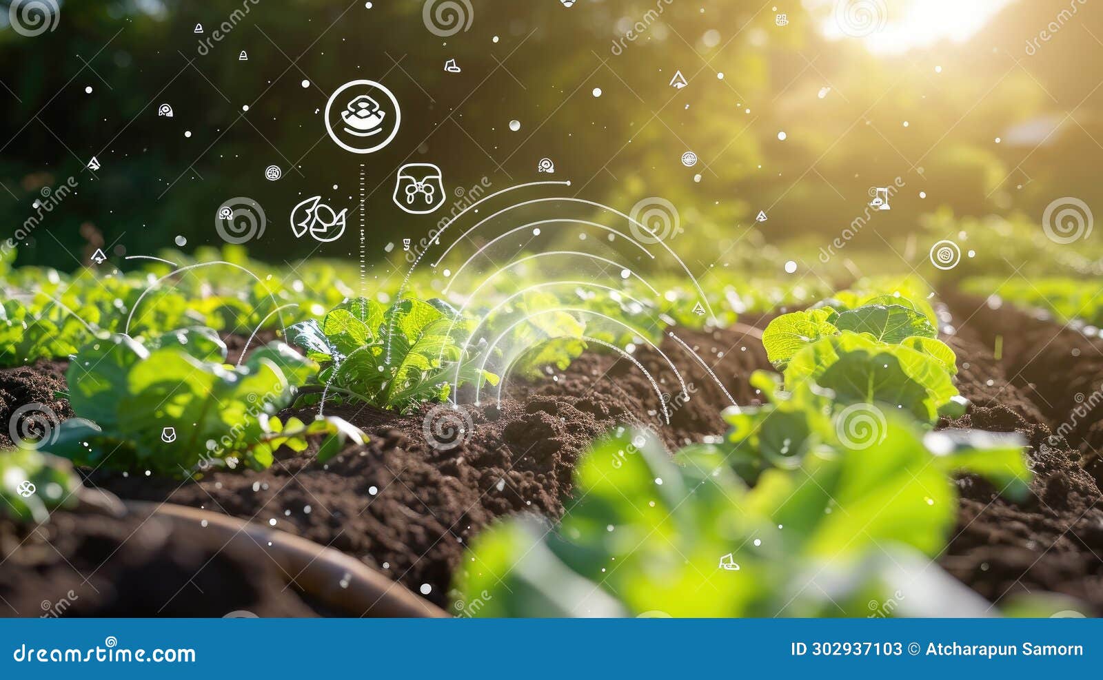 Technology in Farming, Precision Farming System Uses Artificial ...