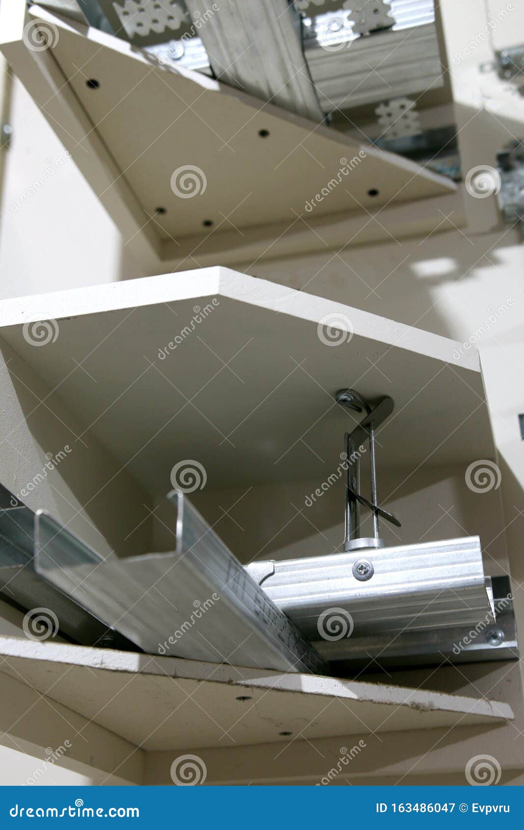 Technology for Fixing Building Materials Stock Image - Image of brick ...