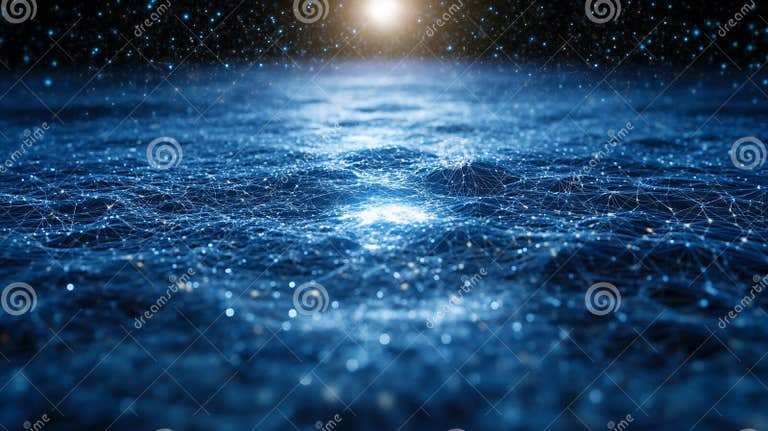 Technology-focused Digital Graphic Abstract Background Featuring Neural ...