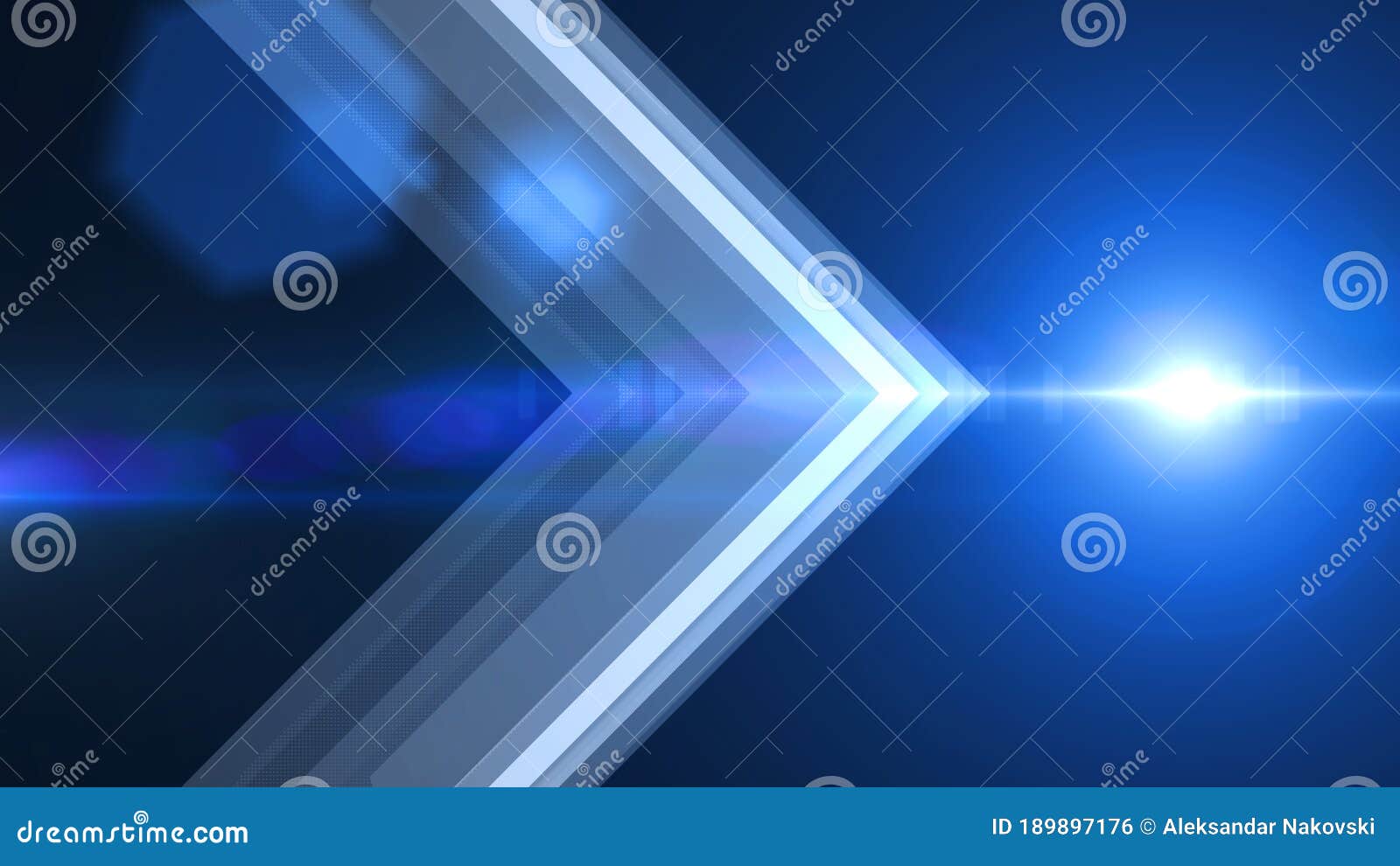 Technology Future Arrows Abstract Background Stock Illustration ...