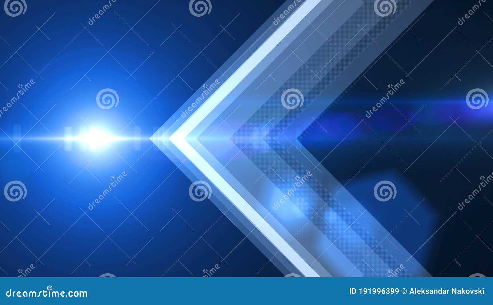 Technology Future Arrows Abstract Background Stock Illustration ...