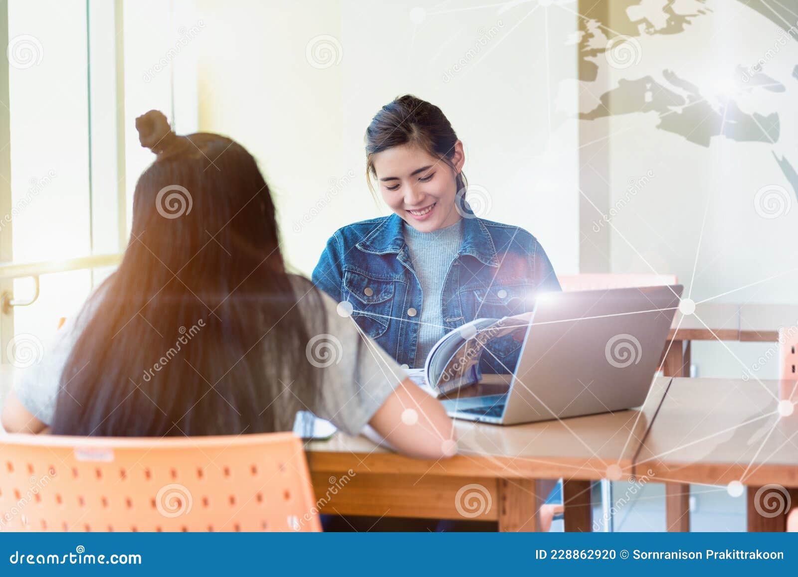 Technology in Future on Education Networking Events Concept Stock Photo ...