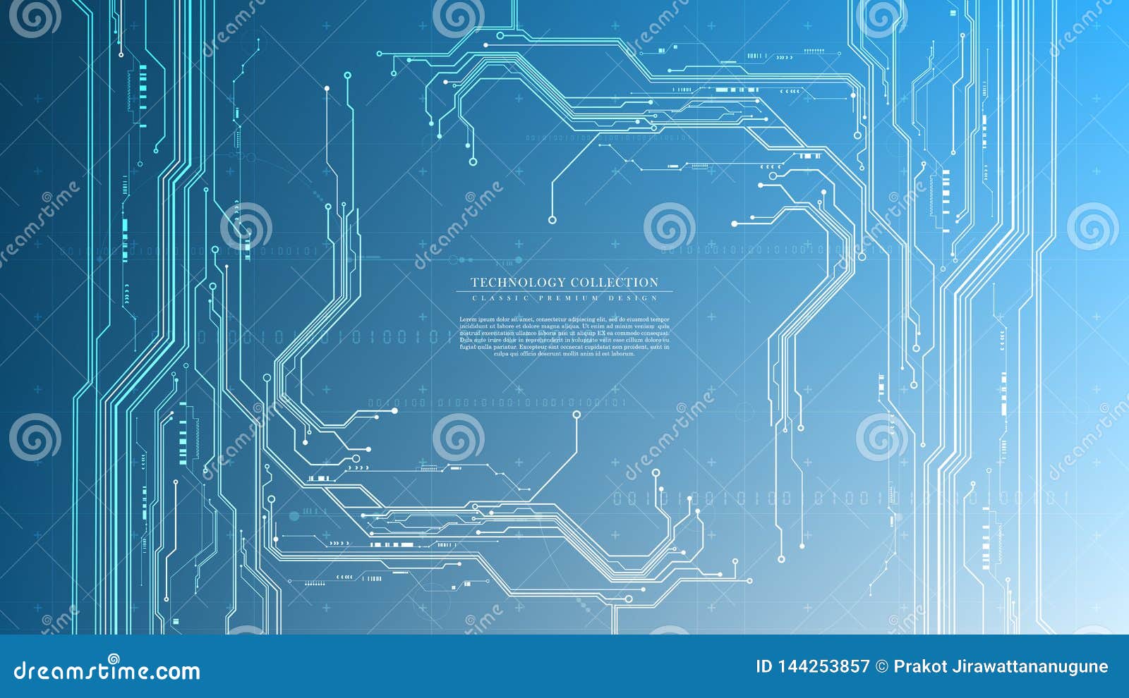 Technology Futuristic Abstract System Cyberspace Interactive Background ...