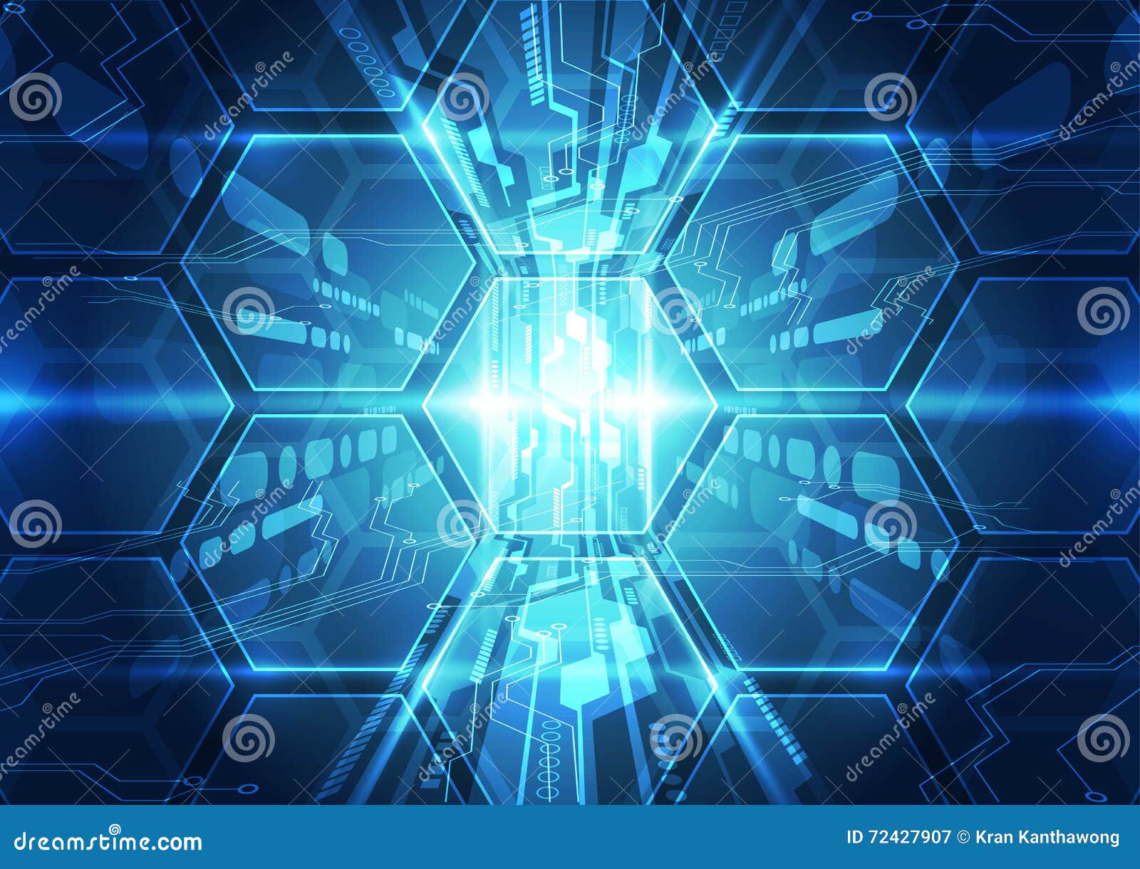 Technology Futuristic Digital, Technology Connection Stock Vector ...
