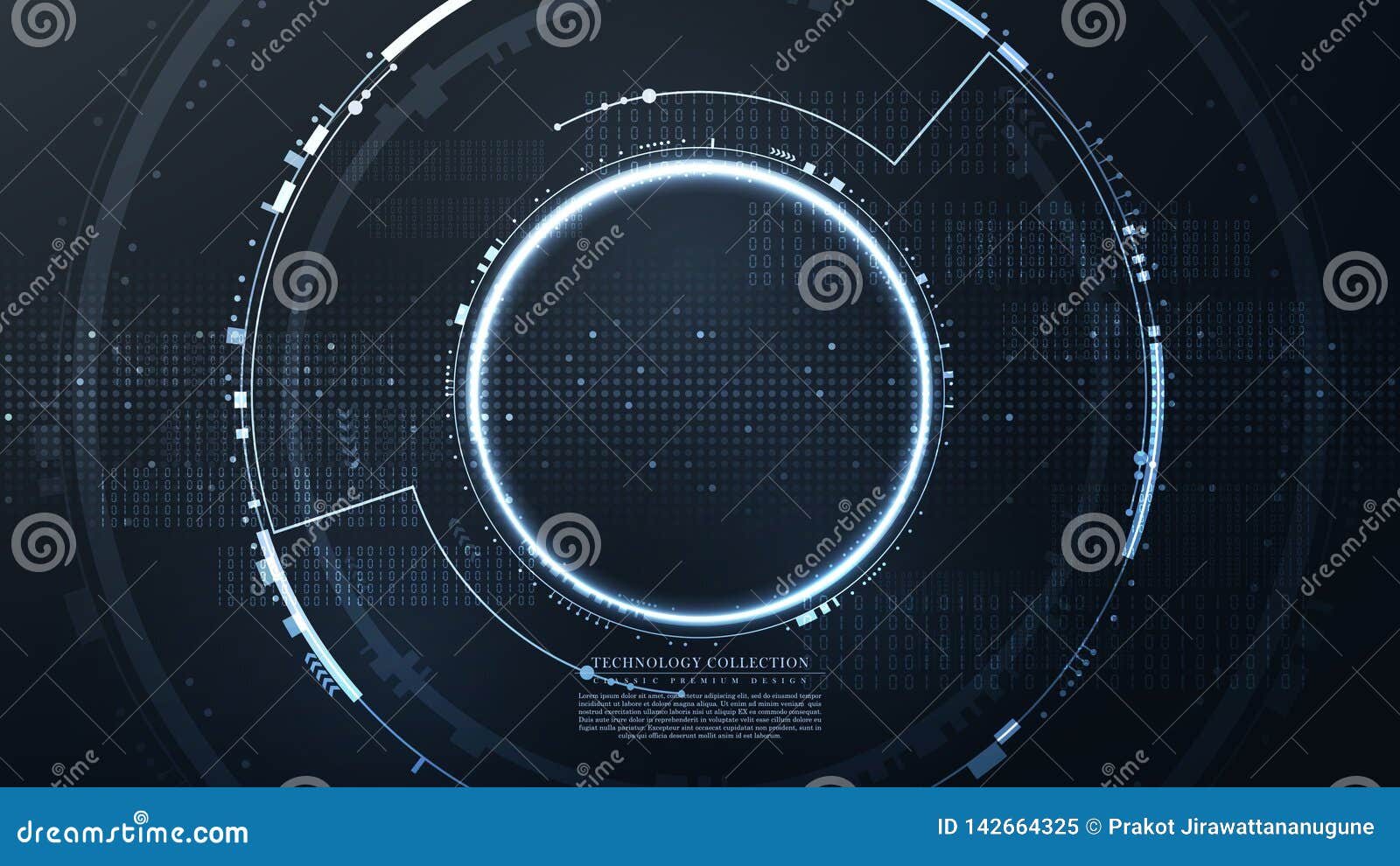 Technology Futuristic Hexagonal Abstract Computer System Access ...