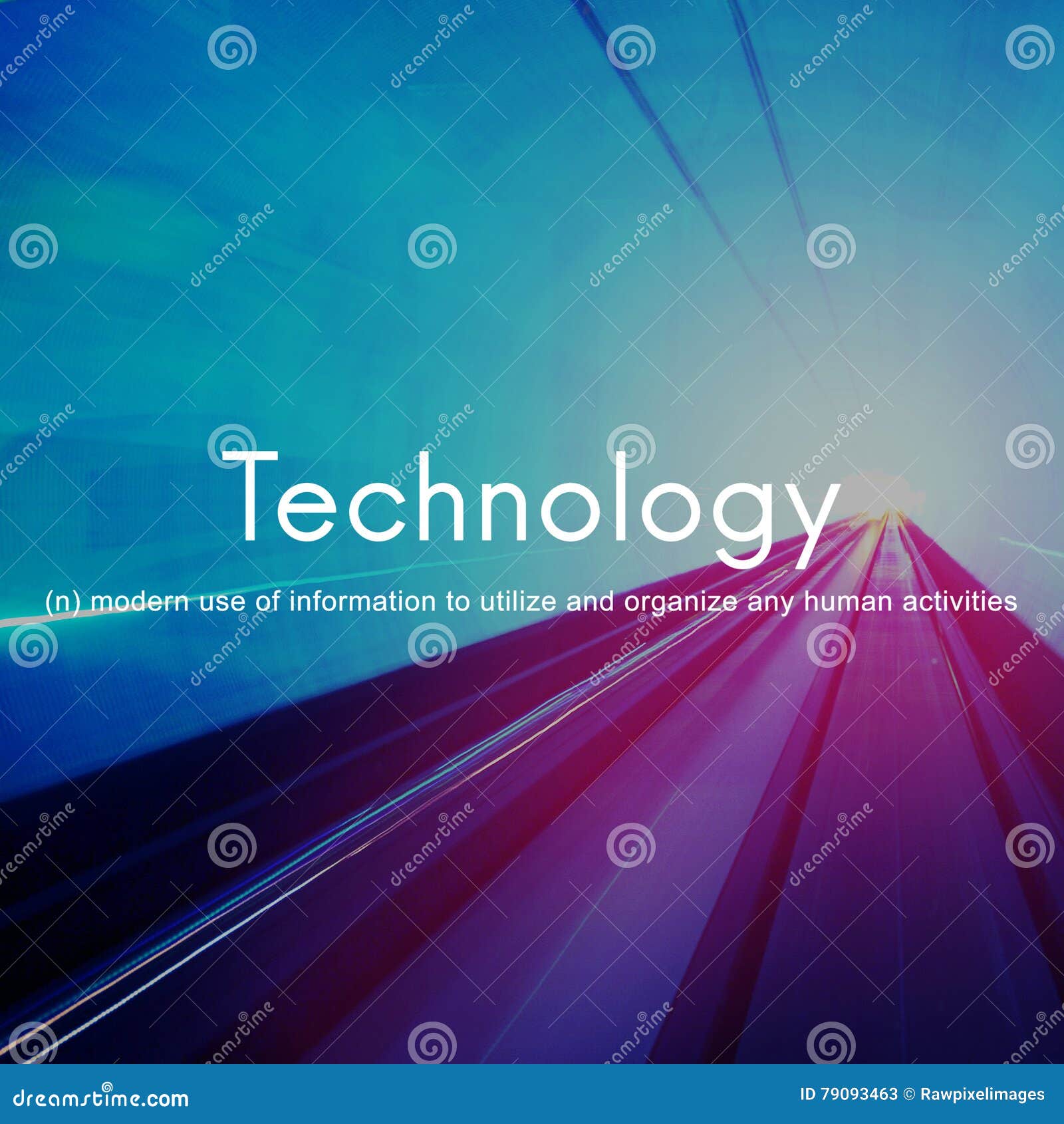 Technology Futuristic Innovation Invention Connection Concept Stock ...