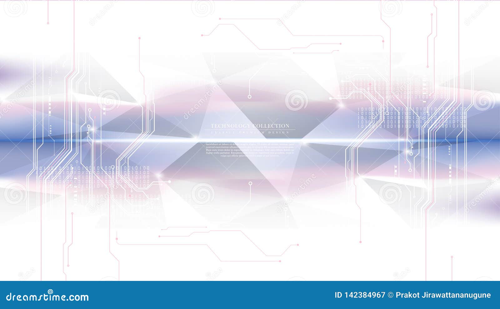Abstract System And Settings Landing Page Vector Illustration ...