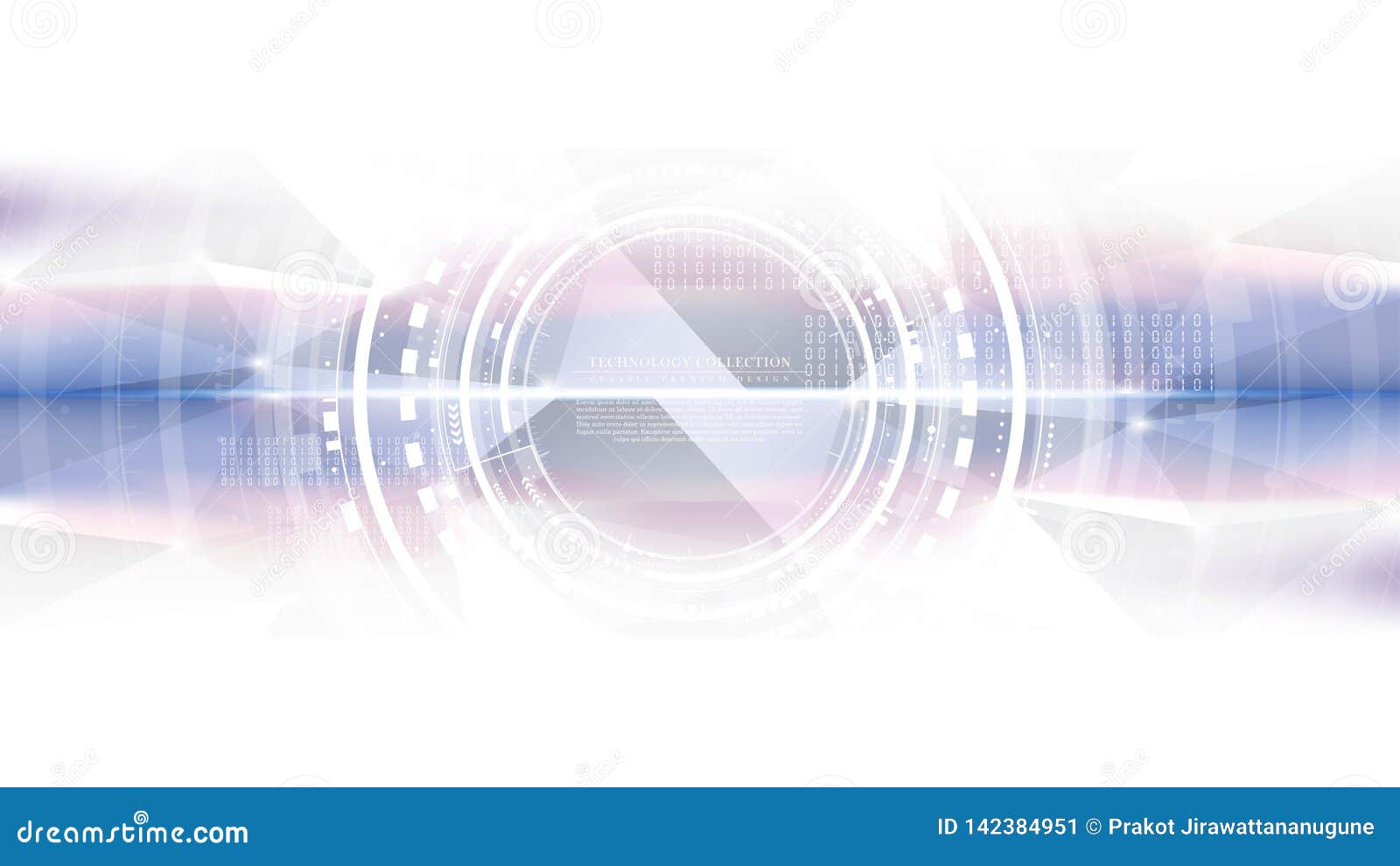 Technology Futuristic Modern Abstract System Circuit Interface ...