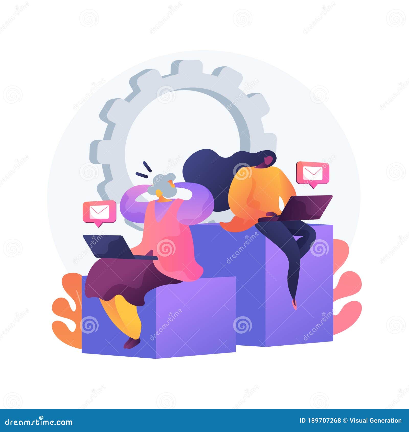 Technology Gap Abstract Concept Vector Illustration. Stock Vector ... Technology Gap Abstract Concept Vector Illustration. Stock Vector ...
