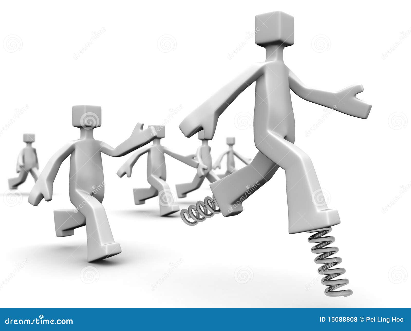 Technology Generation Competition Concept Stock Illustration ...