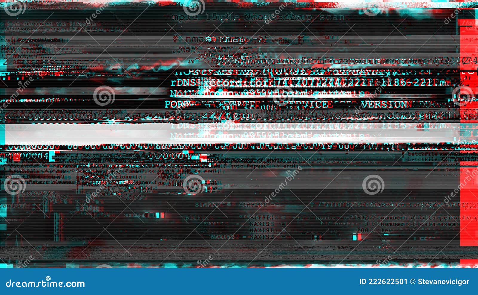 Technology Glitch Background, Cgi for Tech Malfunction and Failure ...