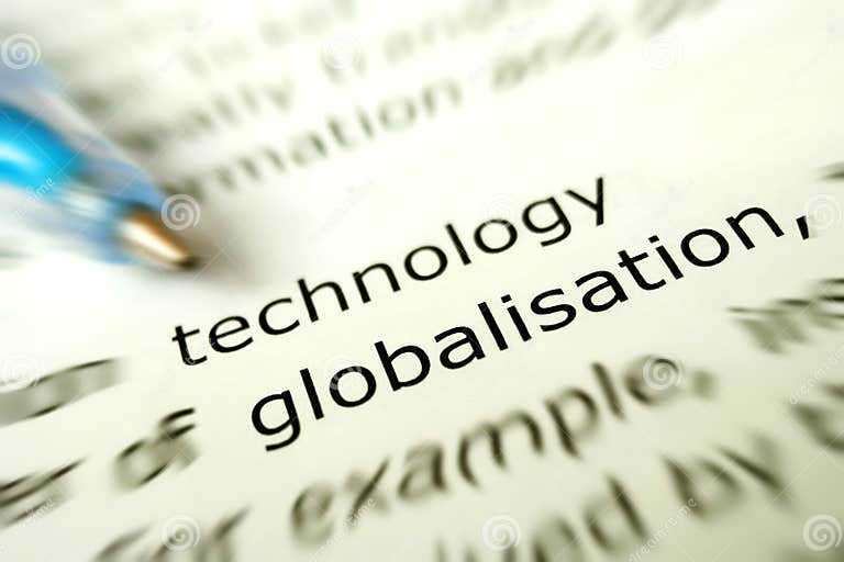 Technology for Globalisation Concept Stock Photo - Image of ...