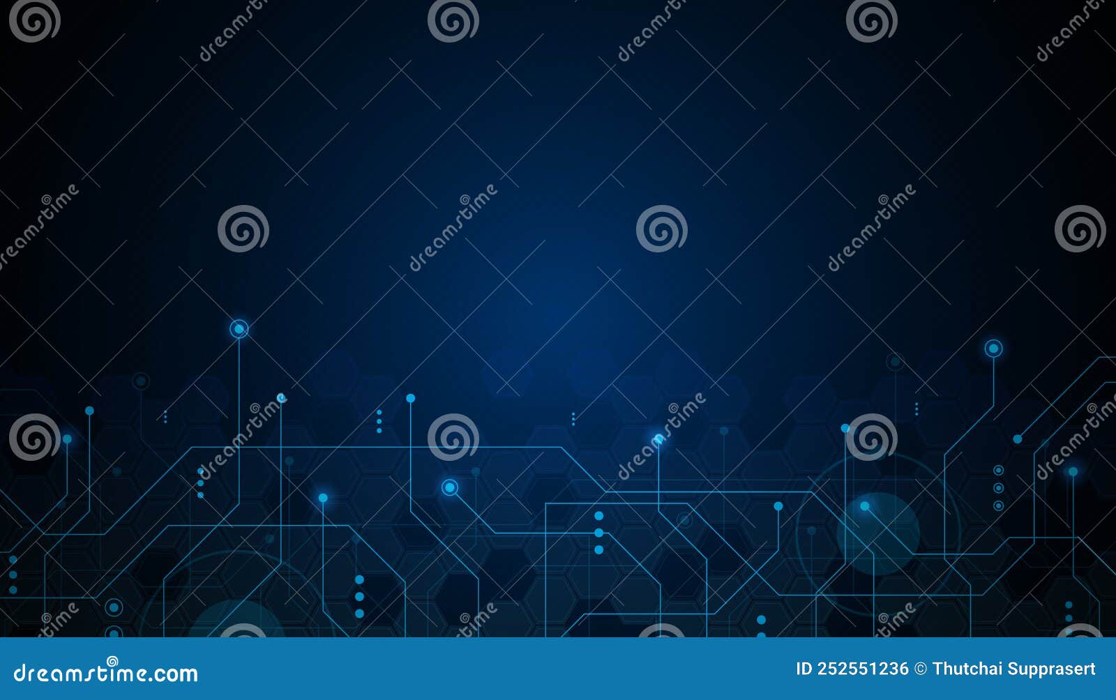 Abstract Hi Tech. Abstract Digital Background with Technology. Vector ...