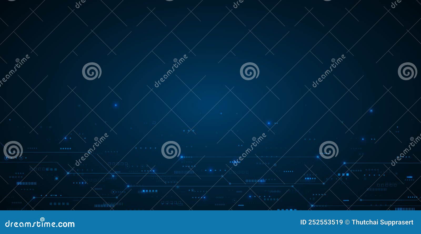 Abstract Hi Tech. Abstract Digital Background with Technology. Vector ...