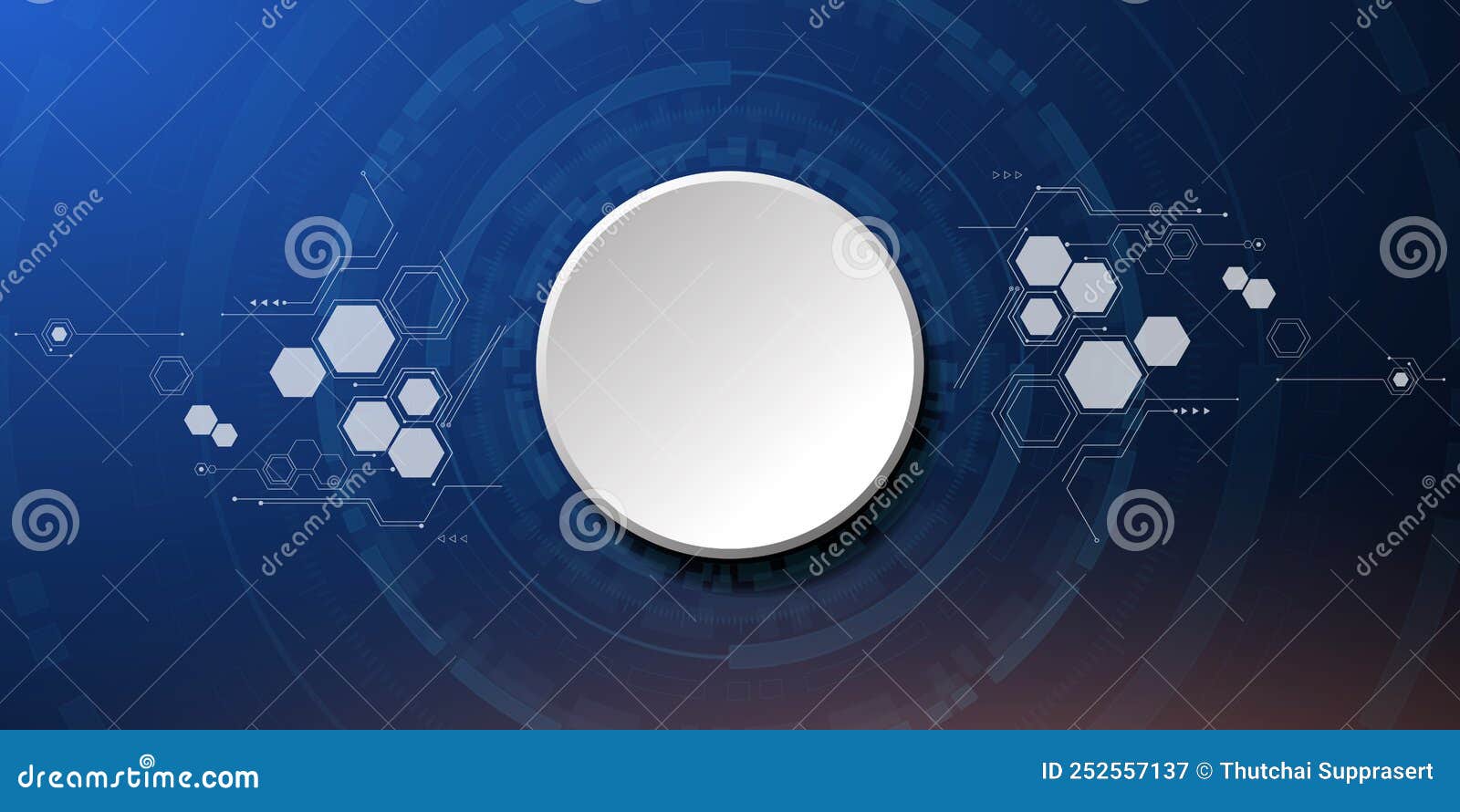 Abstract Hi Tech. Abstract Digital Background with Technology. Vector ...