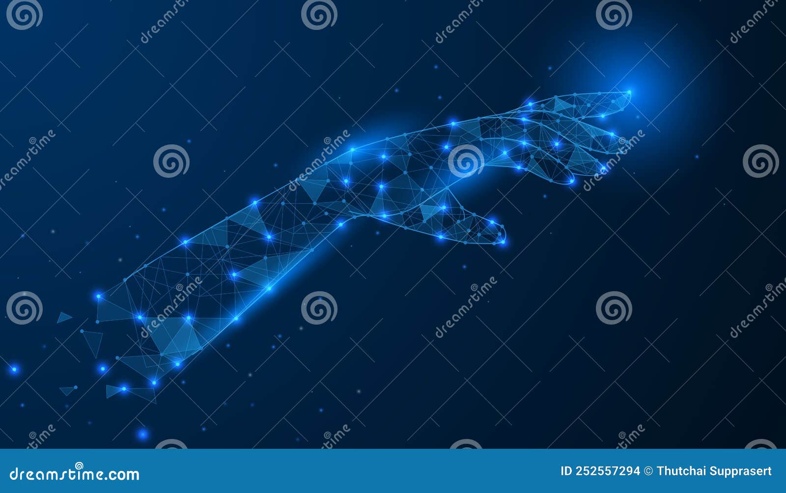 Abstract Hi Tech. Abstract Digital Background with Technology. Vector ...
