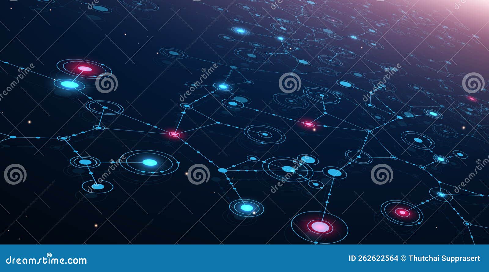 Abstract Hi Tech. Abstract Digital Background with Technology. Vector ...