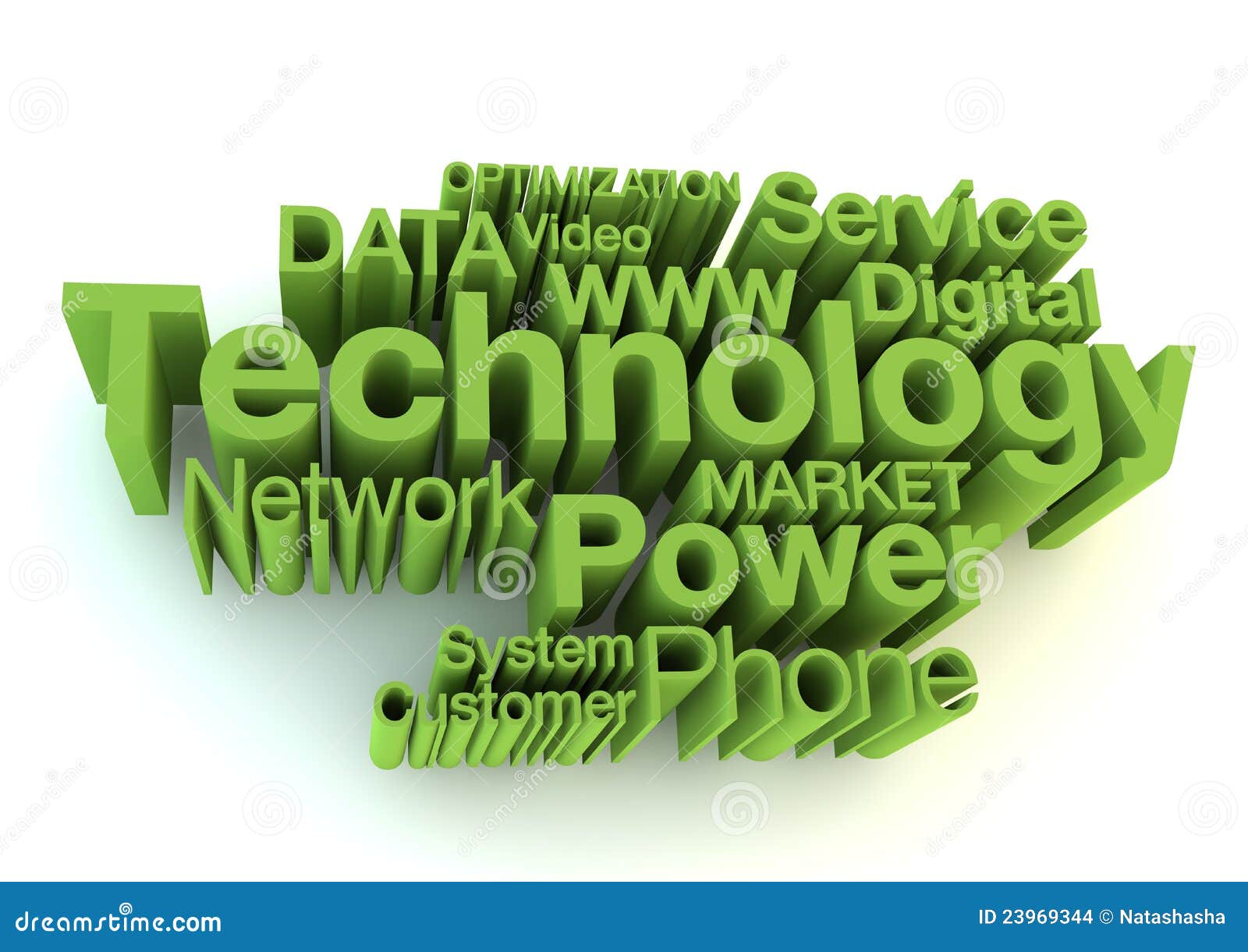 Technology green letters stock illustration. Illustration of square ...