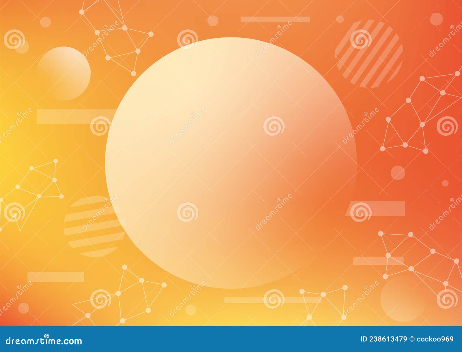 Technology Green Shapes and Gradient Background Stock Vector ...