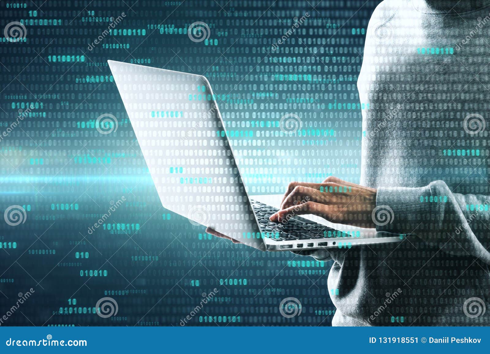 Technology and Hacking Concept Stock Image - Image of computer, hacker ...