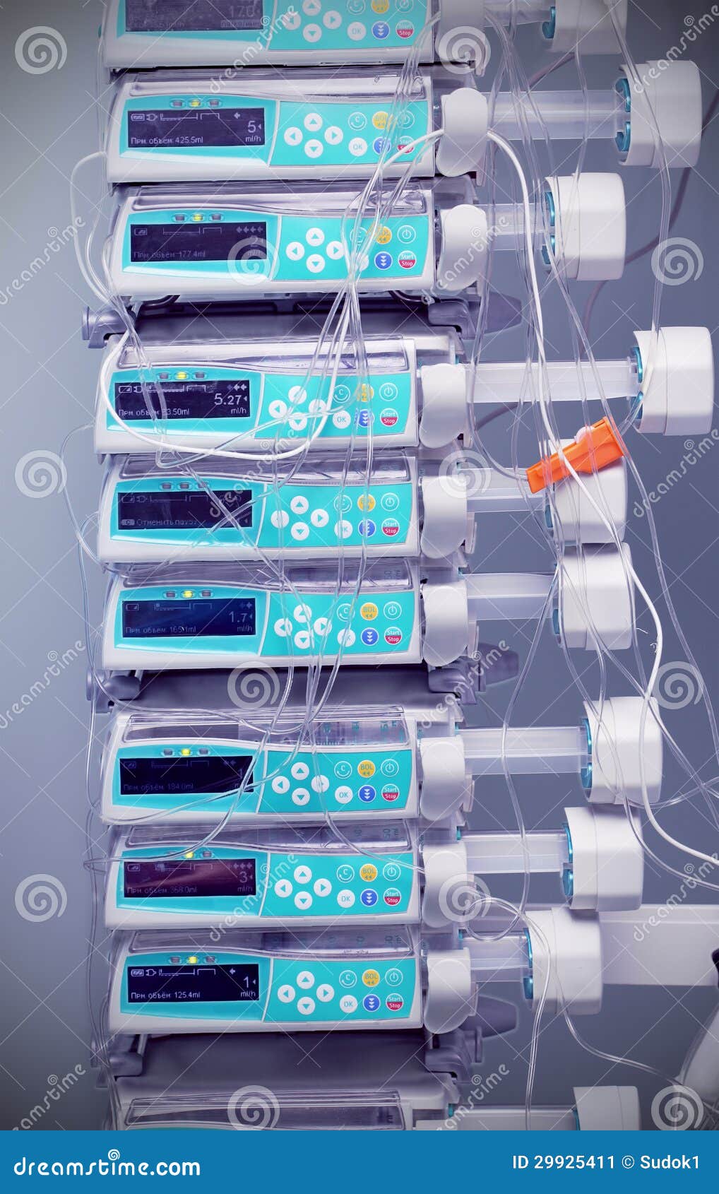 Set of syringe pumps stock image. Image of lifestyle - 29925411