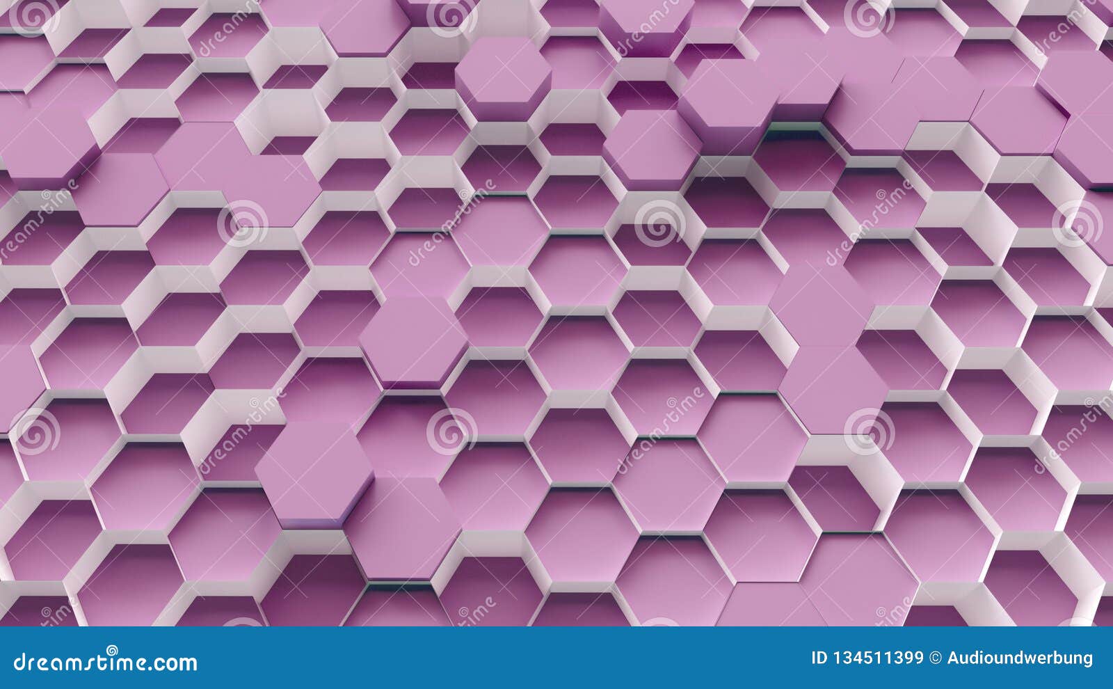 Technology Hexagon Pattern Background Stock Illustration - Illustration ...
