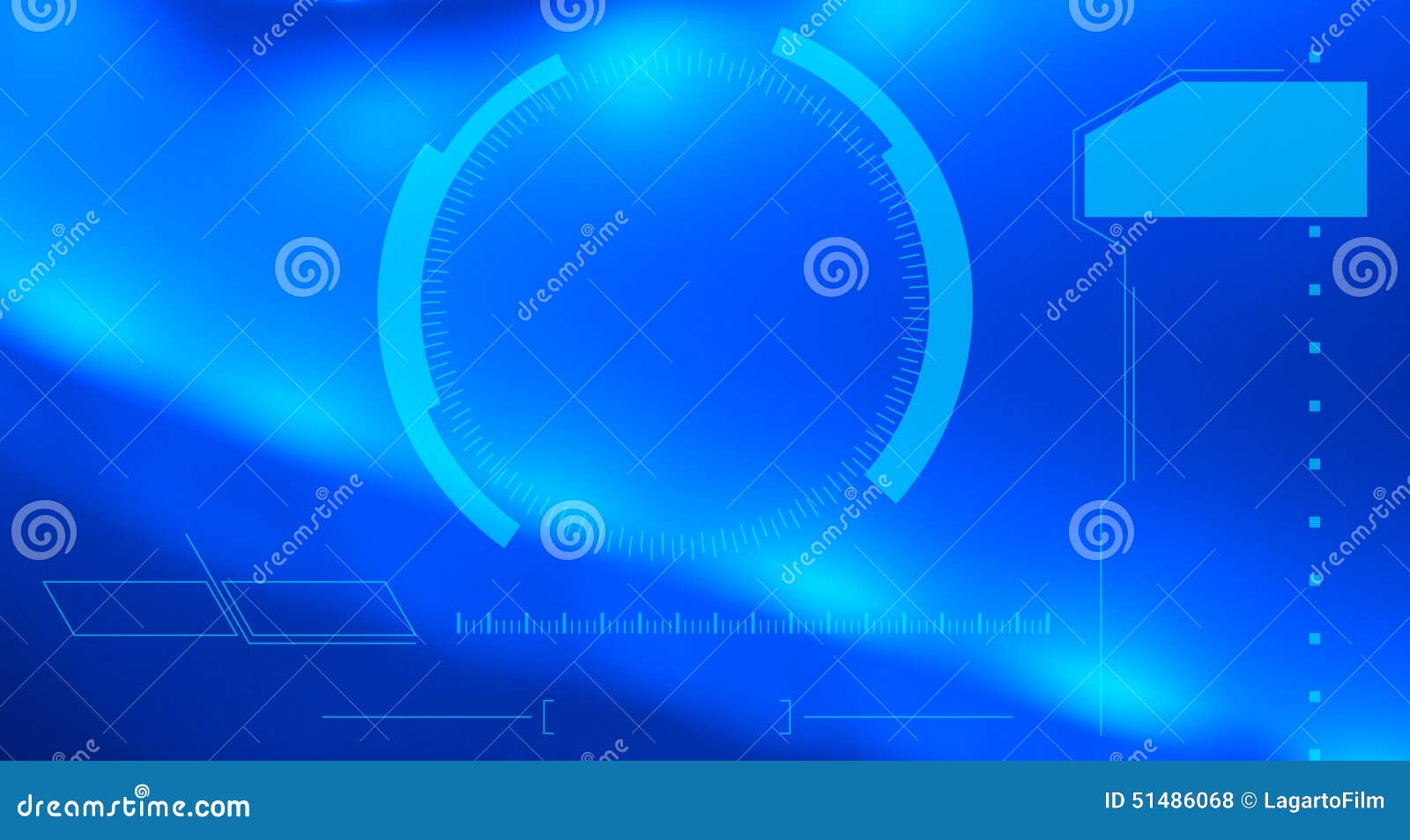 Technology Hi-tech Blue Abstract Background Stock Photo - Image of ...