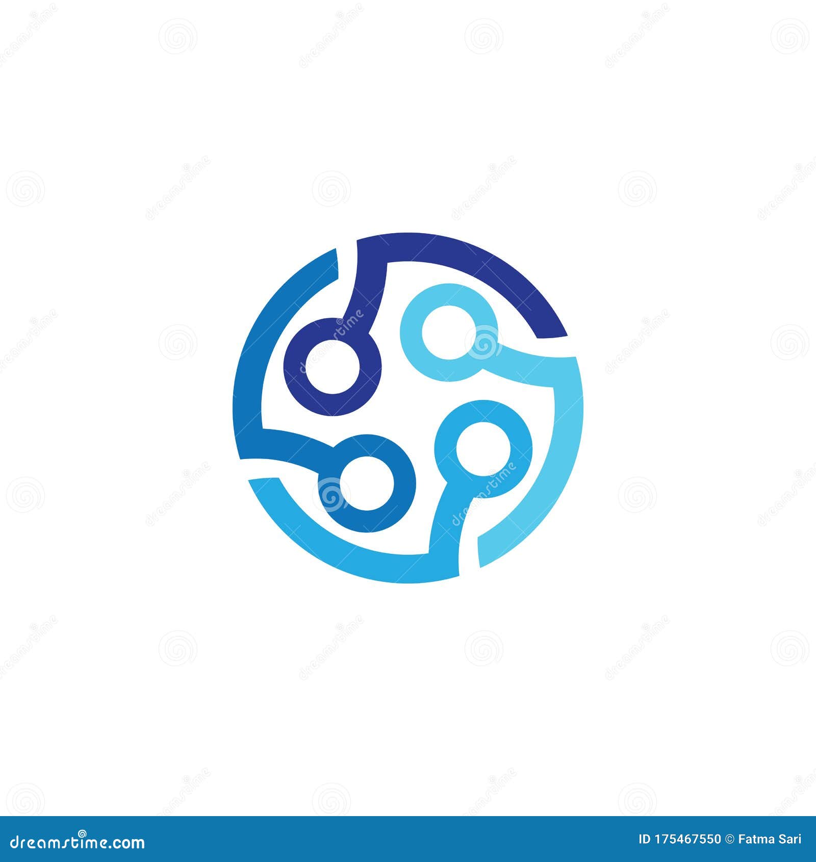 Technology icon logo stock vector. Illustration of logo - 175467550