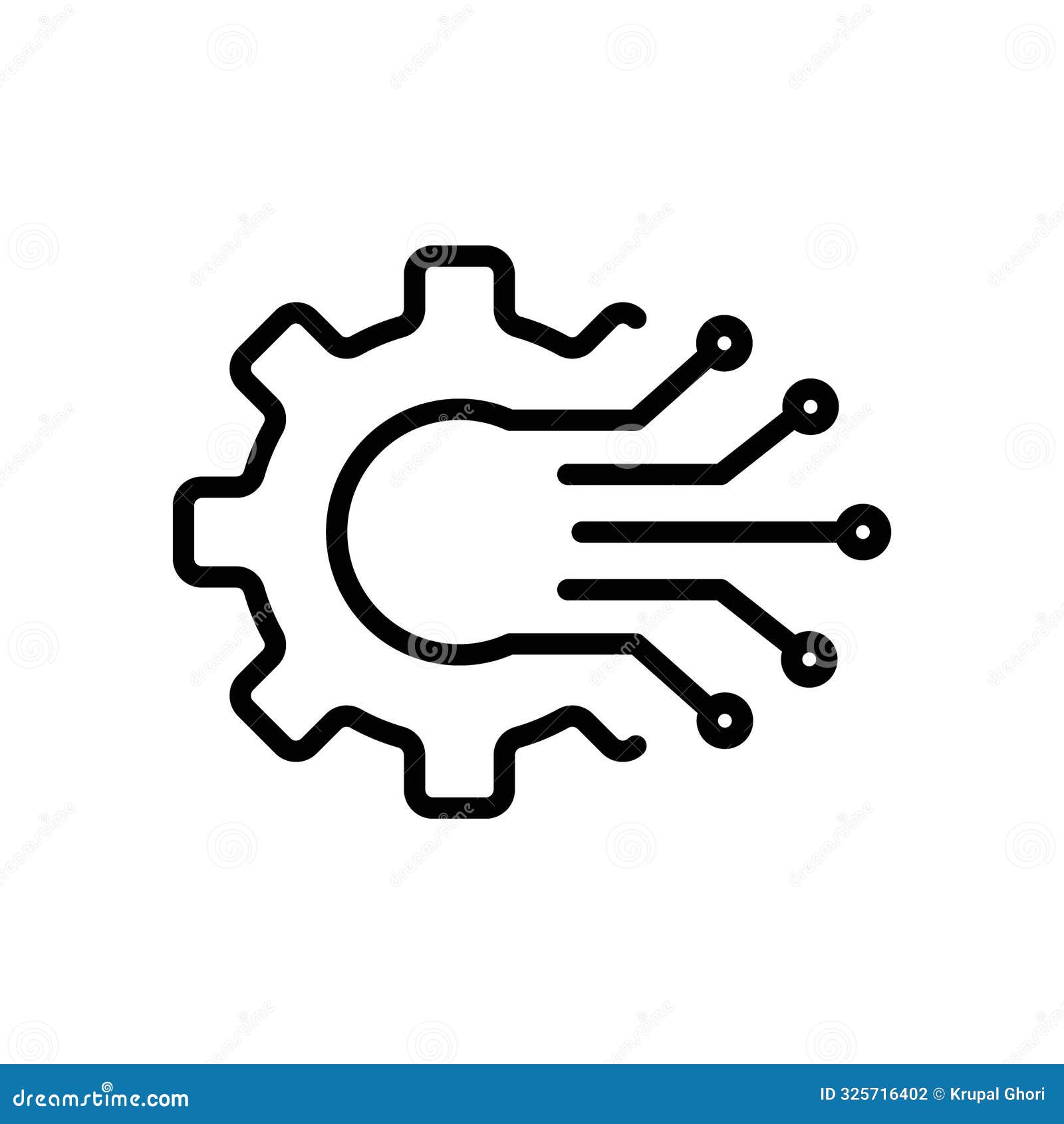 Technology Icon Set Digital and Innovation Illustrations for Modern ...