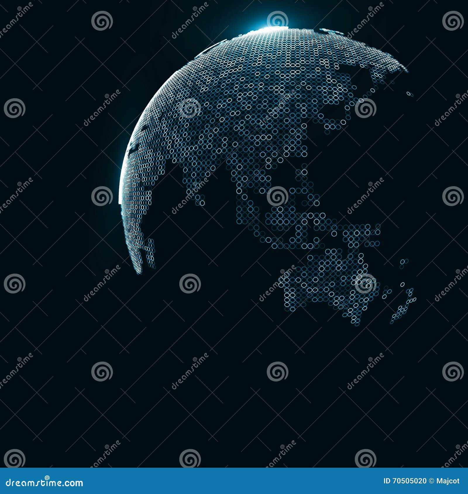 Technology image of globe stock vector. Illustration of internet - 70505020