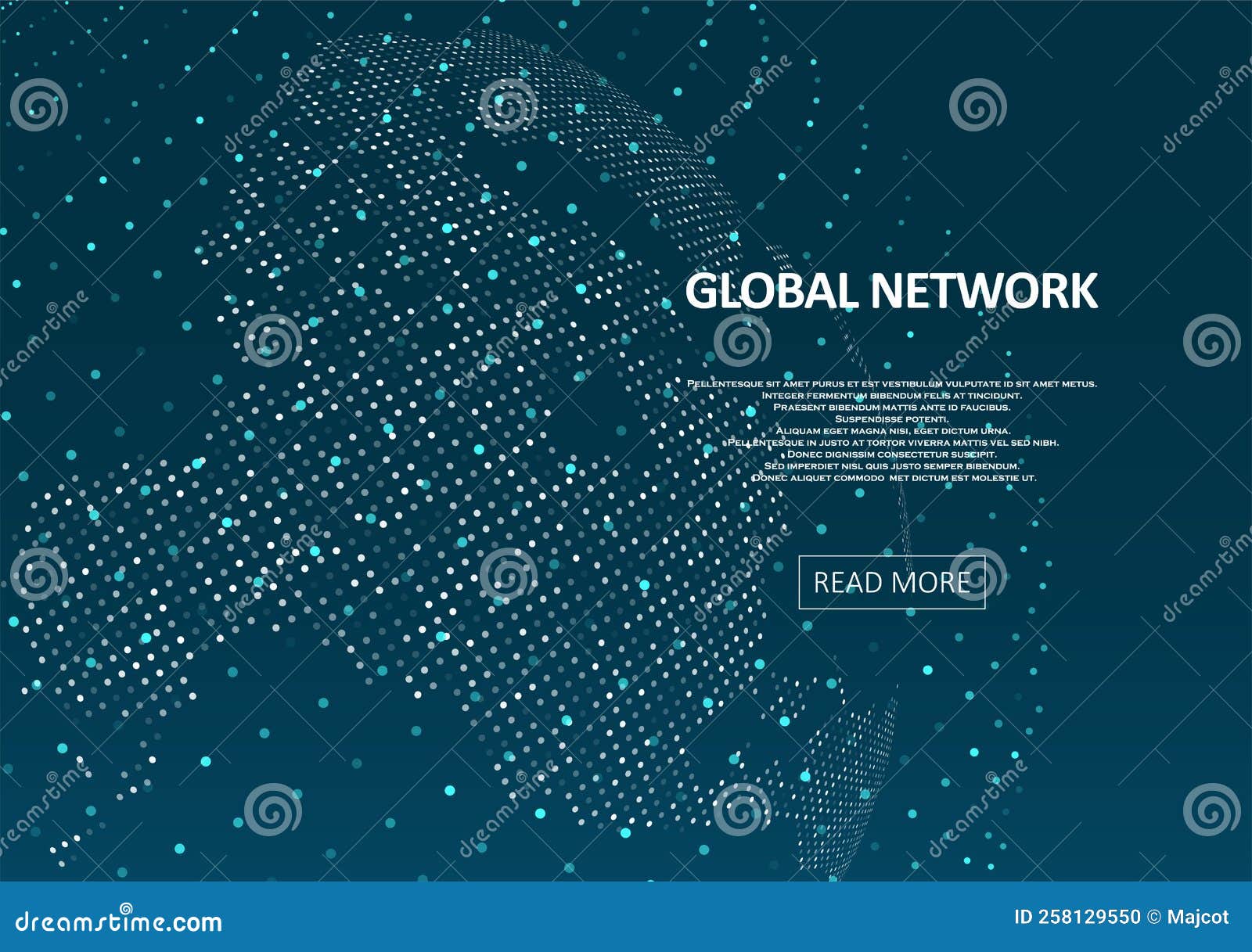 Technology image of globe stock vector. Illustration of futuristic ...