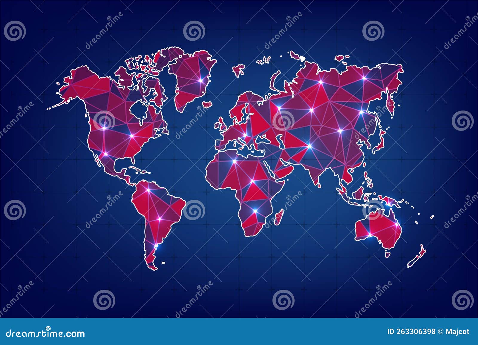 Technology image of globe stock vector. Illustration of design - 263306398