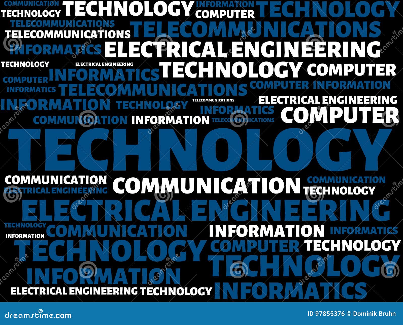 TECHNOLOGY - Image with Words Associated with the Topic COMMUNICATION ...