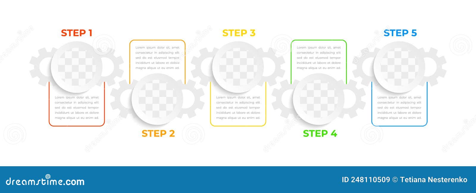 Technology Infographic Chart Design Template Stock Vector ...