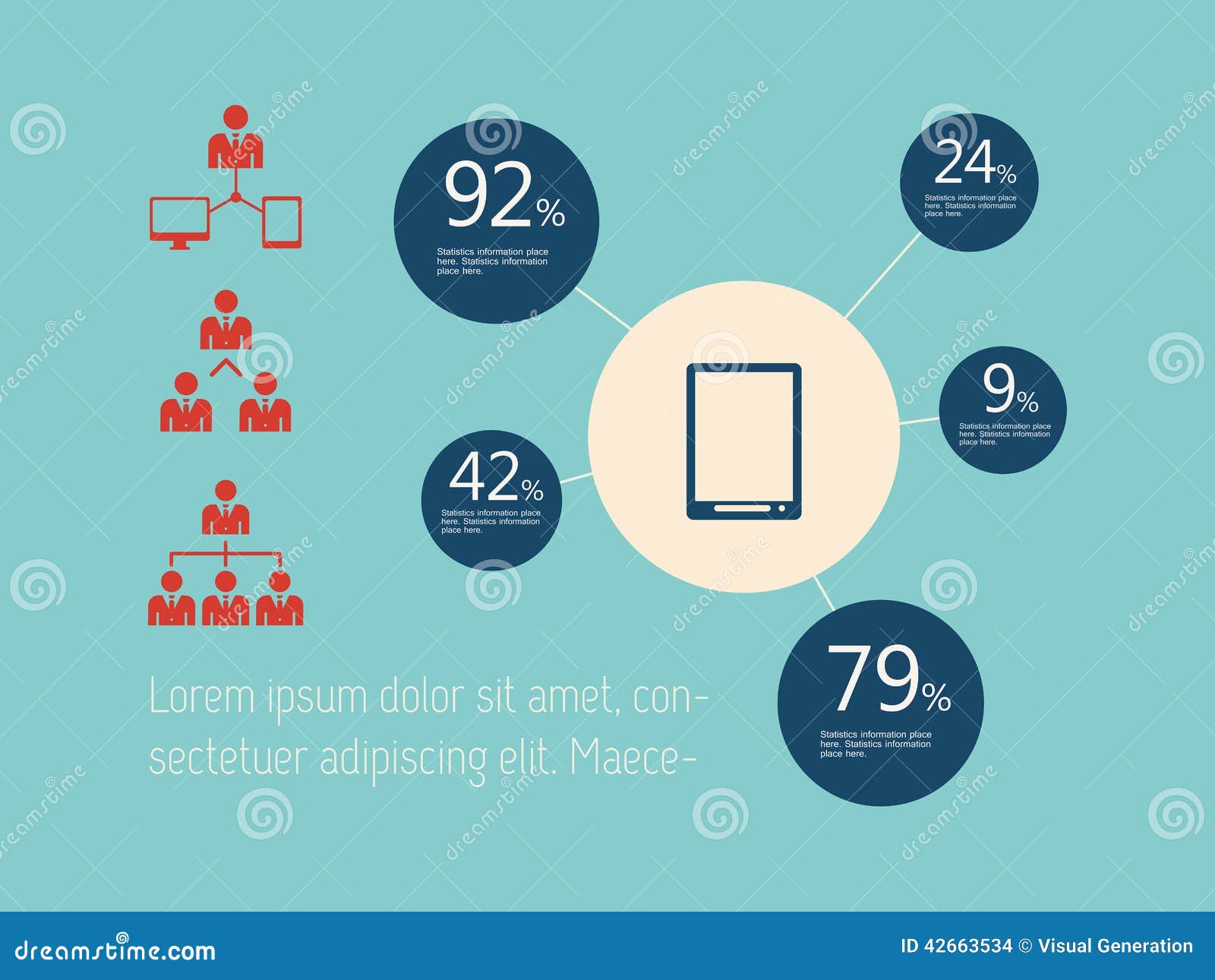 Technology Infographic Element Stock Vector - Illustration of ...
