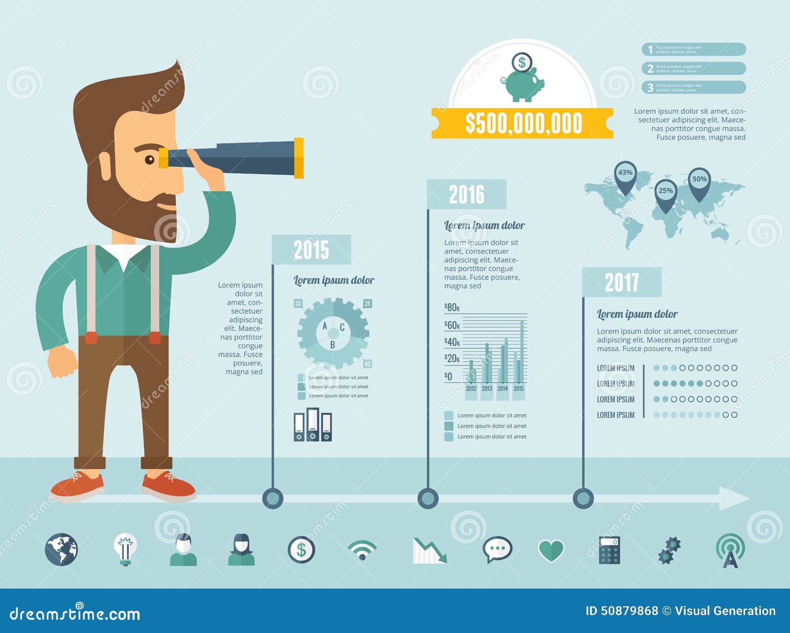 Technology Infographic Elements Stock Vector - Illustration of graphic ...