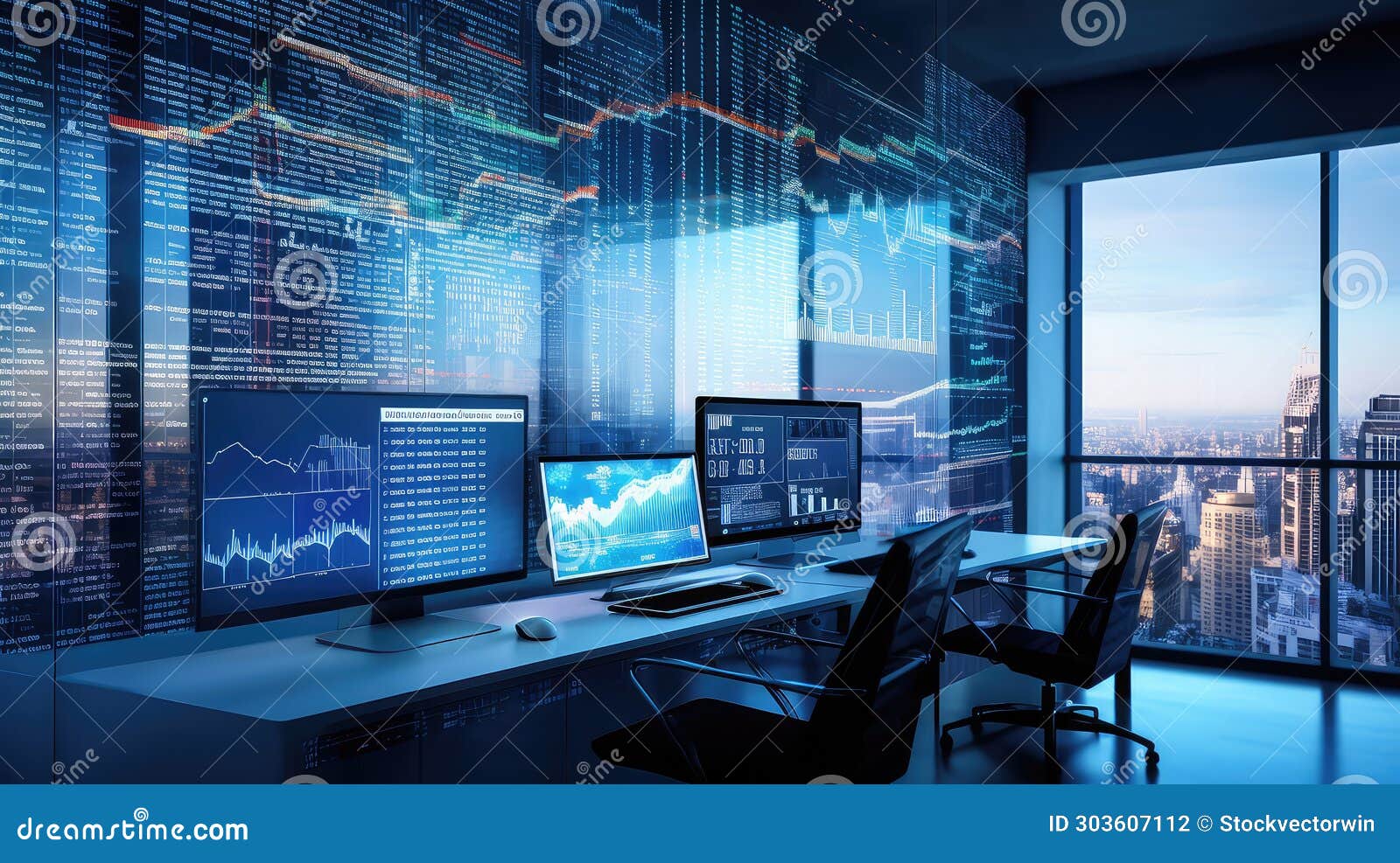 Technology Information Innovation Background Stock Illustration ...