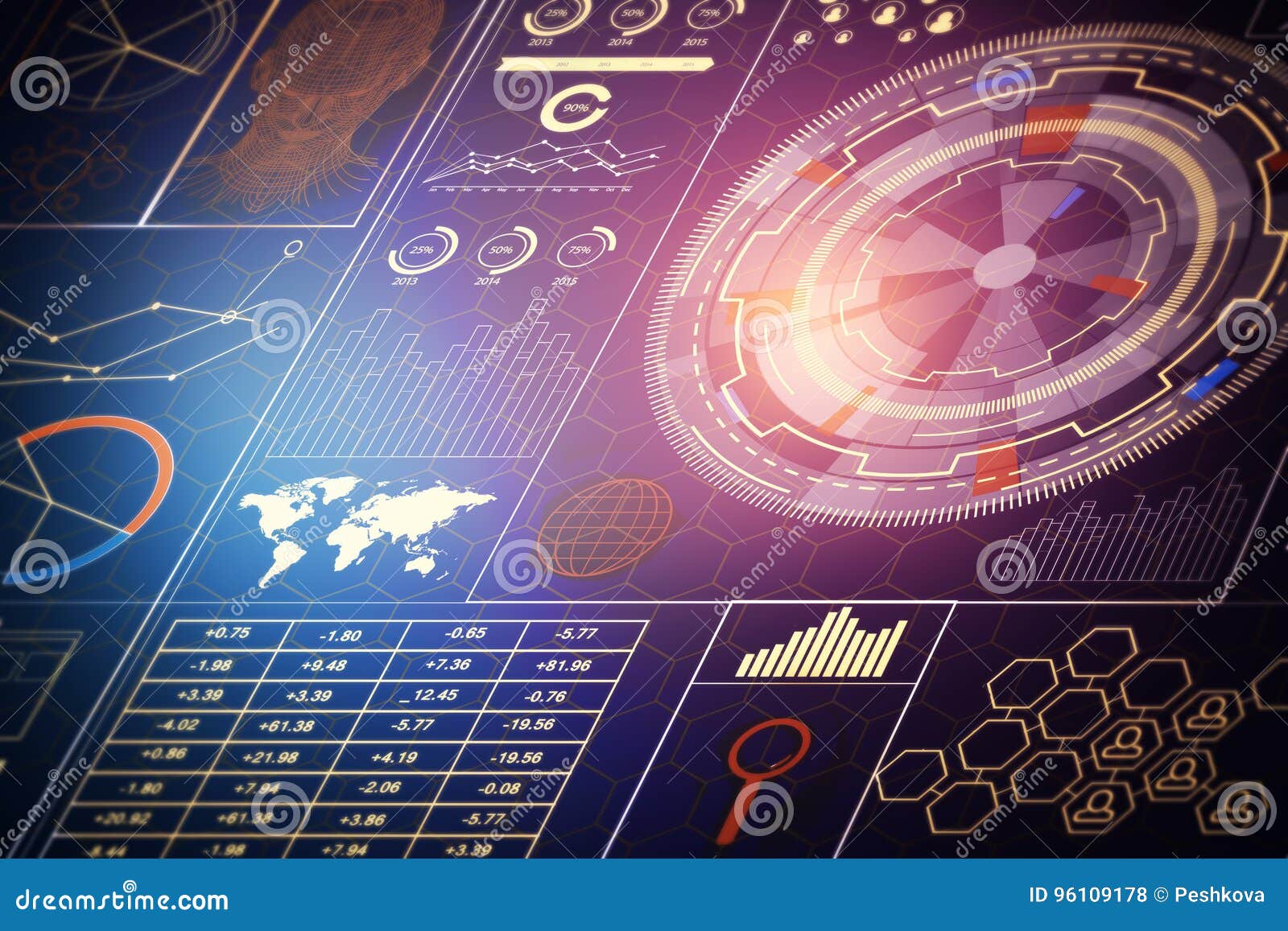 Chart Technology Stock Illustrations – 302,348 Chart Technology Stock ...