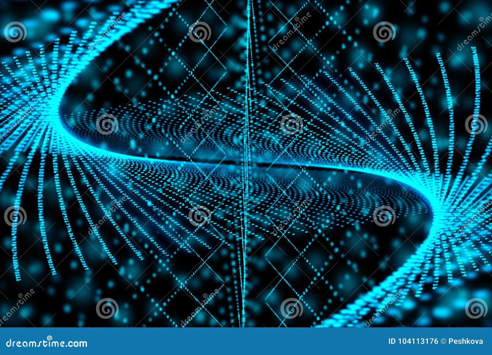 Technology, Innovation and Future Backdrop Stock Illustration ...
