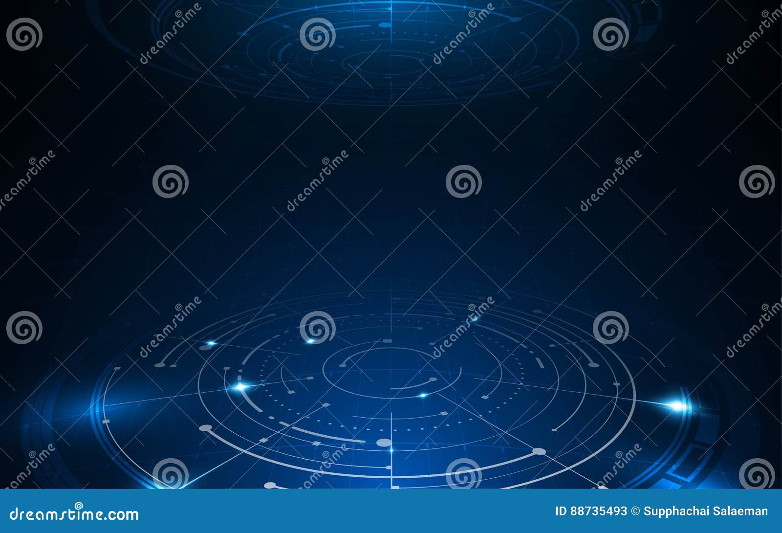 Technology Innovation Loading Concept Background Stock Vector ...