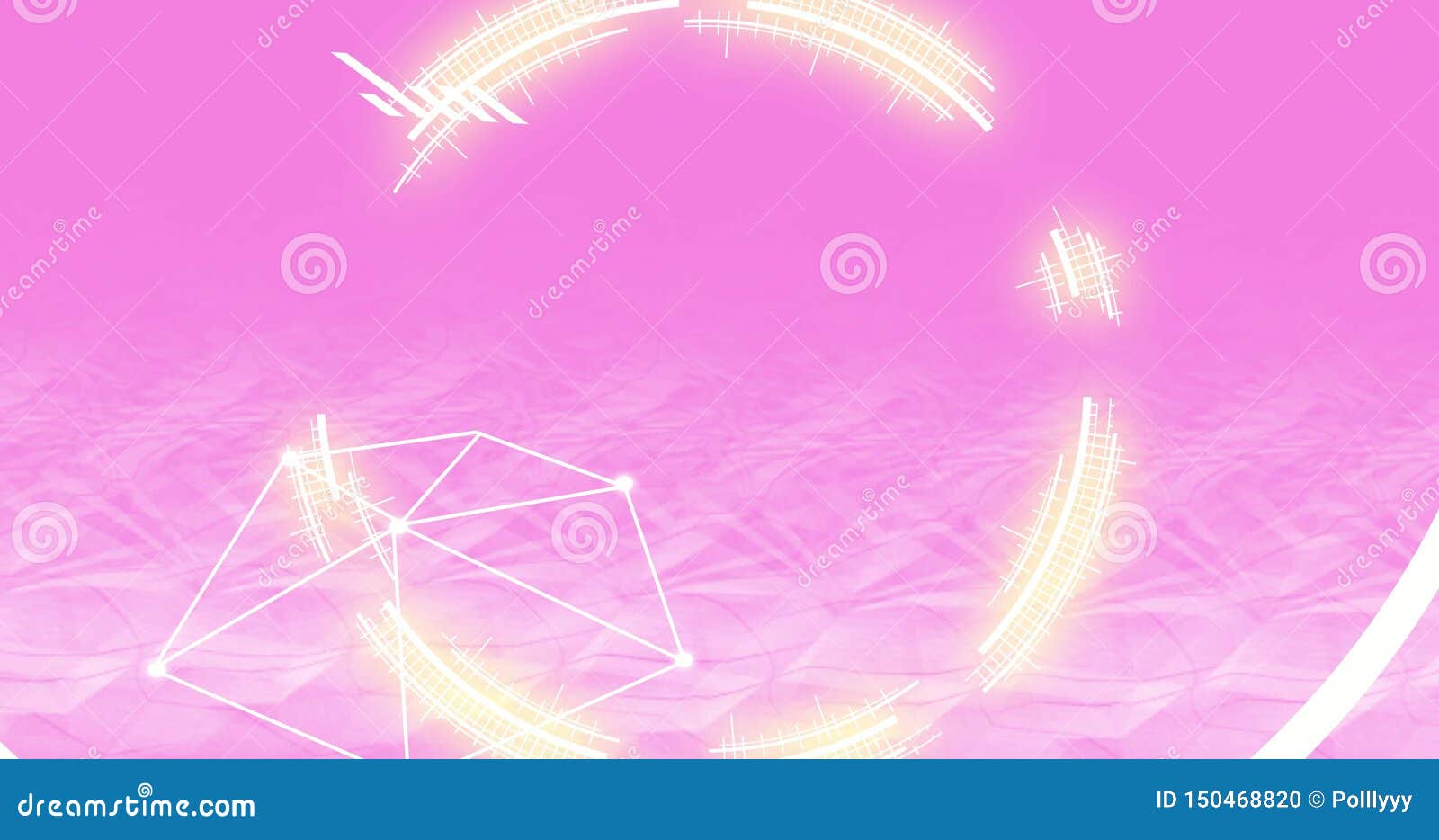 Technology and Innovation on Pink Background. Artificial Intelligence ...